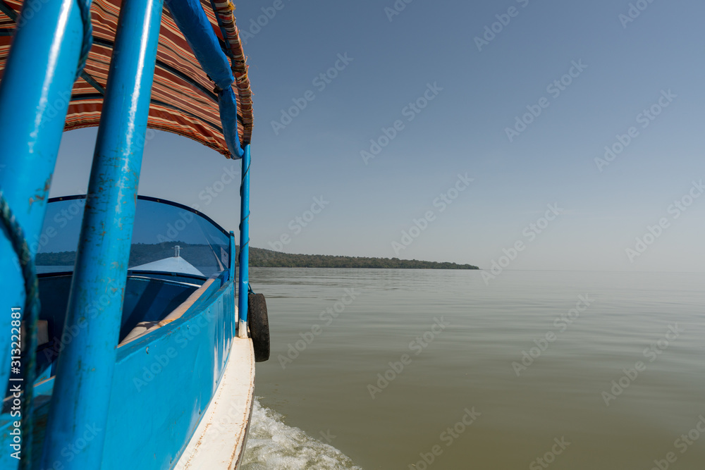 Tourist boat, Lake Tana, Bahir Dar, Ethiopia Stock Photo | Adobe Stock