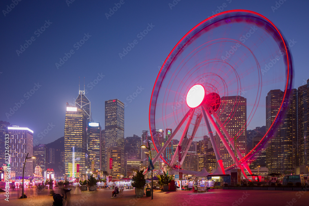 The Hong Kong Observation Wheel (abbr. HKOW) is a 60-metre (197-foot ...