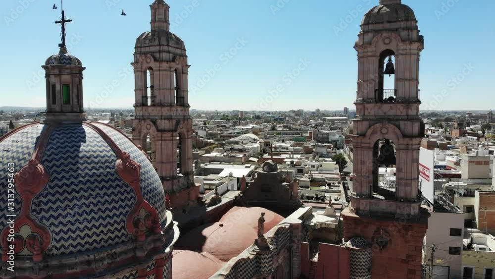 Aguascalientes Mexico 072819 Sanctuary Of Our Lady Of Guadalupe Is A
