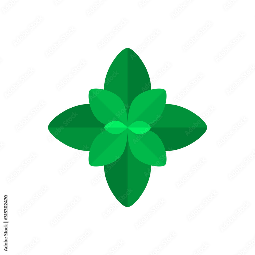 Basil Leaf Clip Art