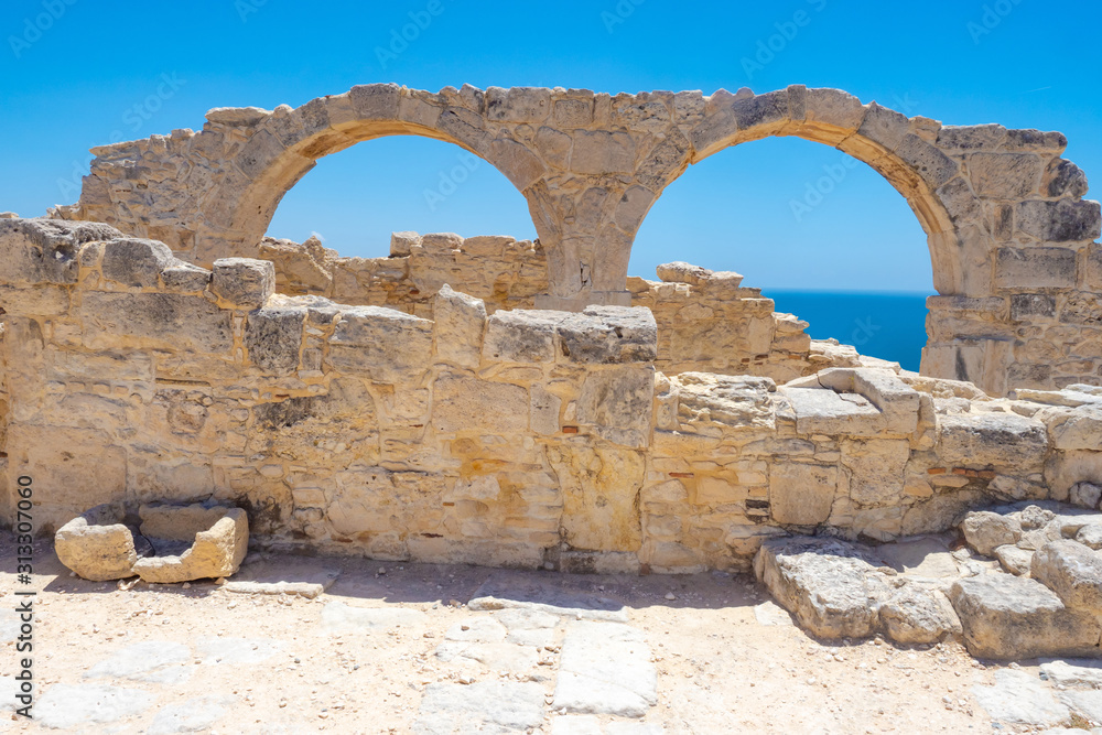 Cyprus. Pathos. Archaeological Park of Paphos. Open-air museum ...