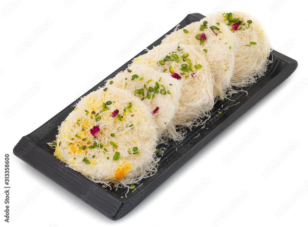 Indian Traditional Sweet Food Desi Ghee Ki Pheni Also Know as Sutarfeni ...