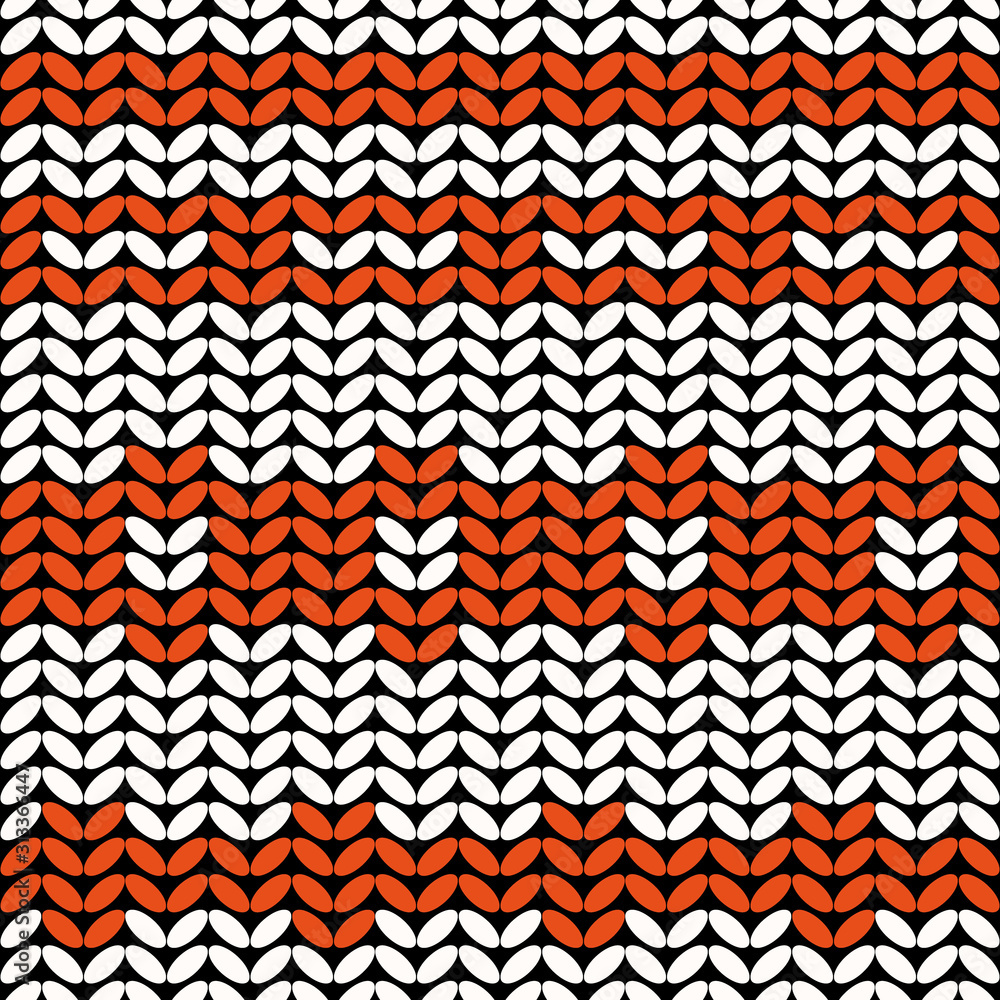 Full Seamless wool sweater pattern vector. Girls and boys wear design ...