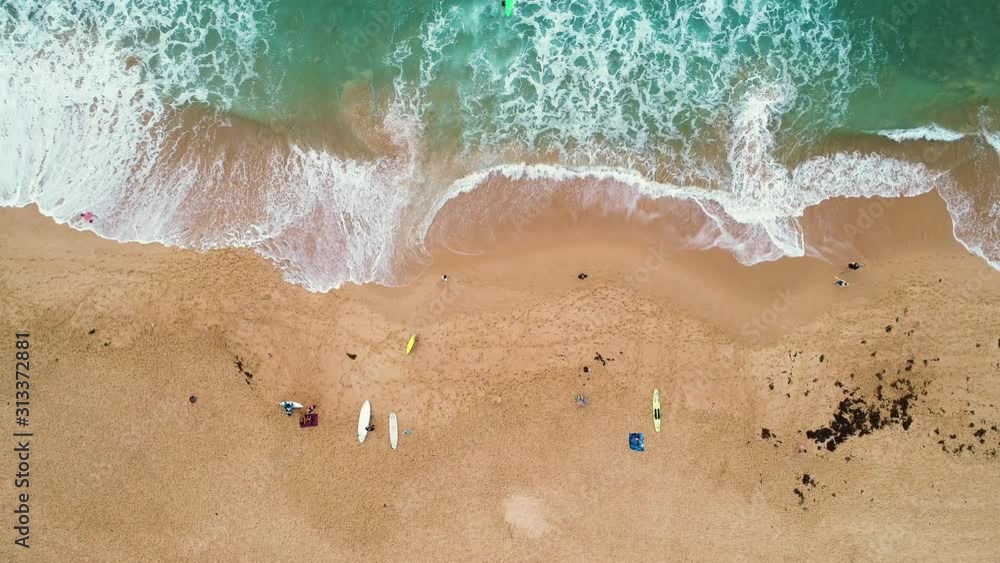 Australian beaches aerial view Stock Video | Adobe Stock