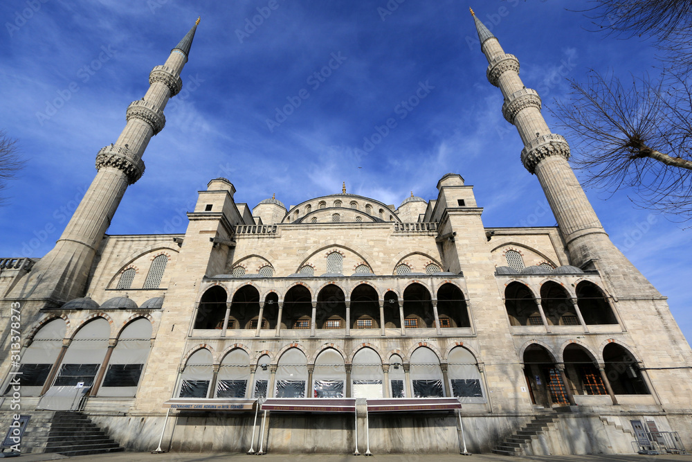 Blue Mosque Exterior