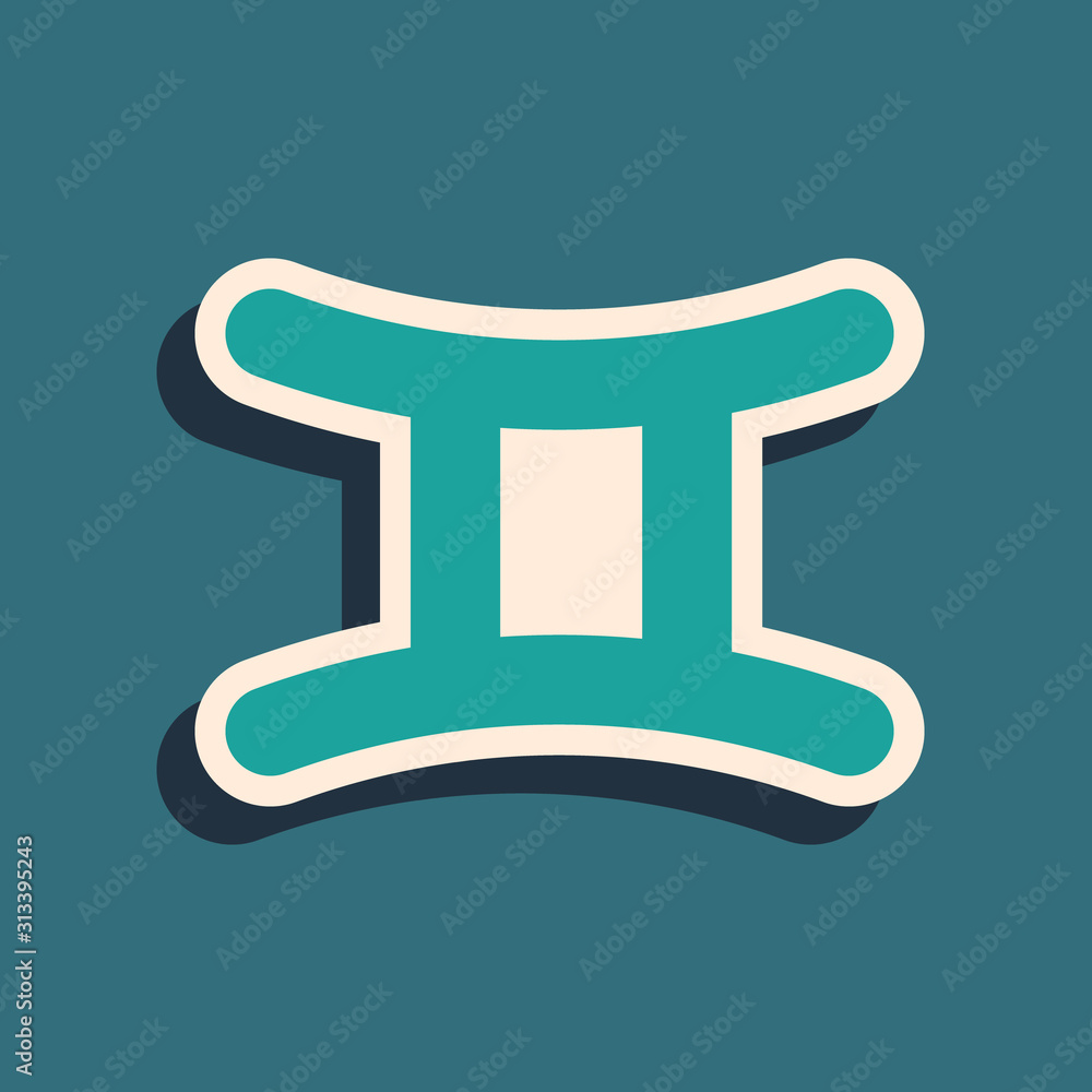 Blue Gemini Symbol