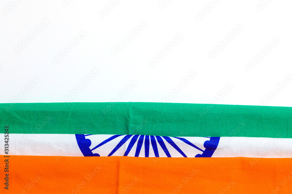 Republic day of india , Independence day India , tricolor flag in hand ...
