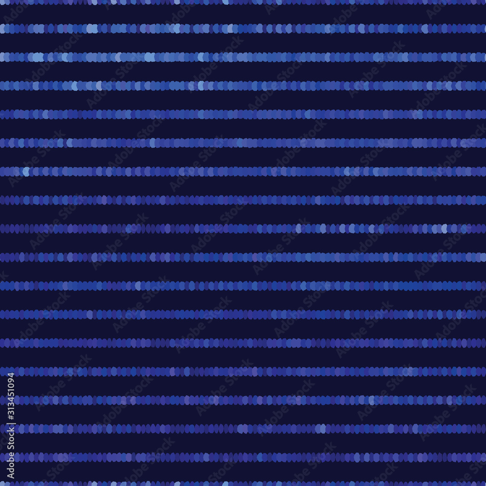 Classic blue spliced vector broken pixel texture. Variegated mottled ...
