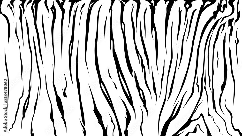 Print background texture tiger stripe black white jungle safari pattern ...