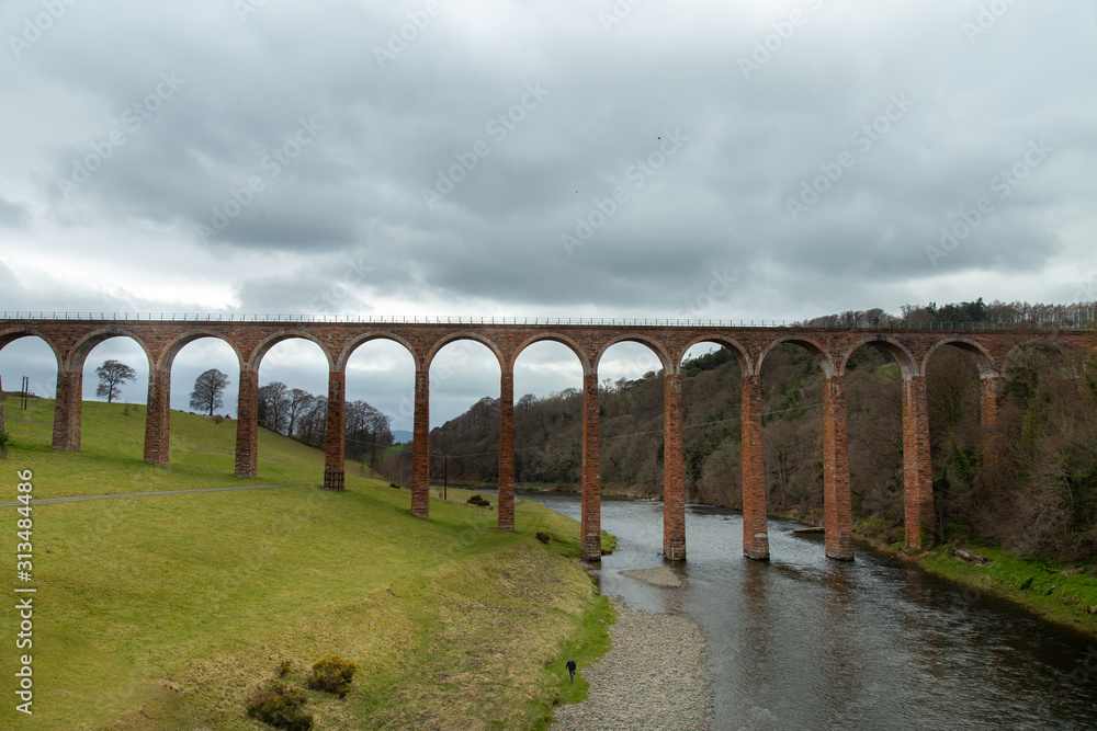 Leaderfoot Viaduct. Leaderfoot Viaduct is a railway viaduct over the ...