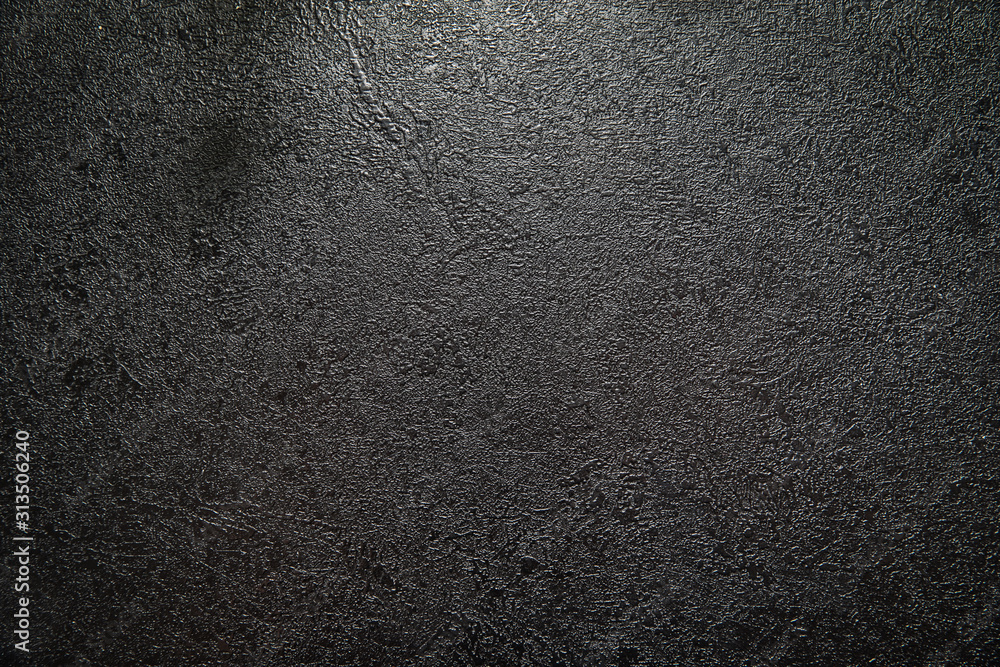 Stone texture. Dark graphite, black stone background. Table top, stone ...
