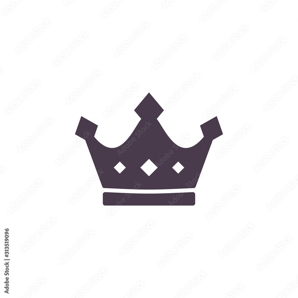 Vector icon man crown. Crown icon logos luxury. Stock Vector | Adobe Stock