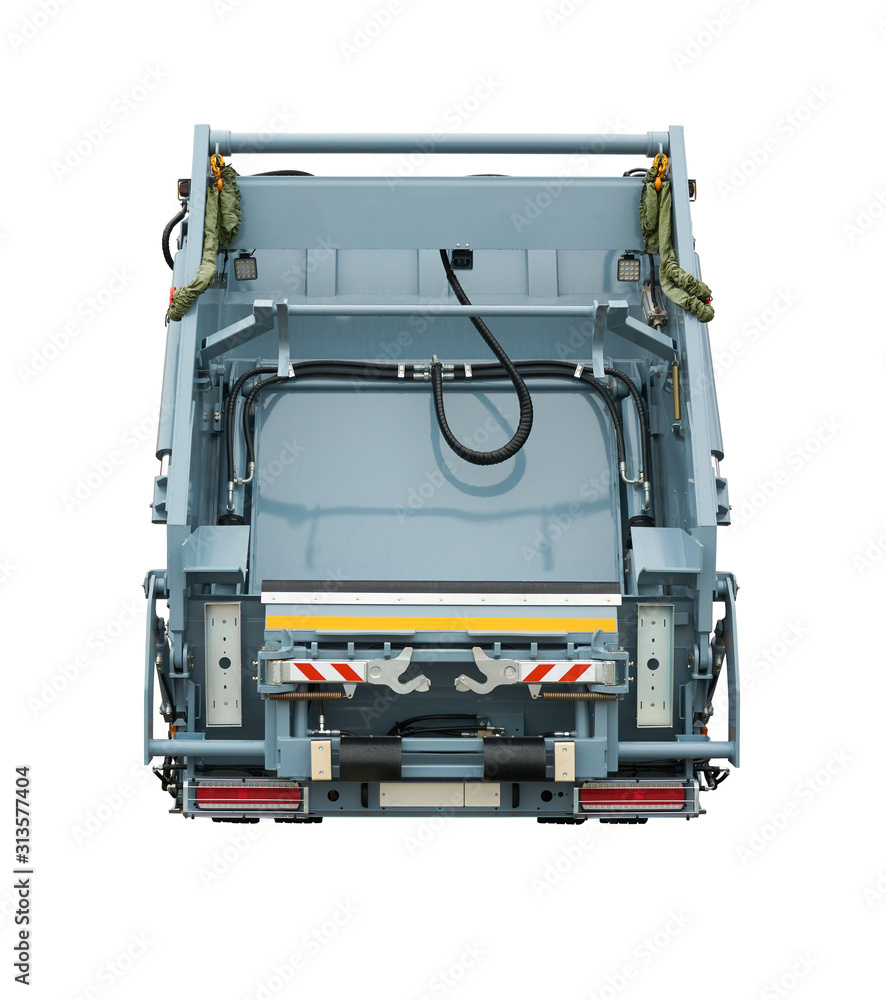 Mechanism of the rear loader Stock Photo | Adobe Stock