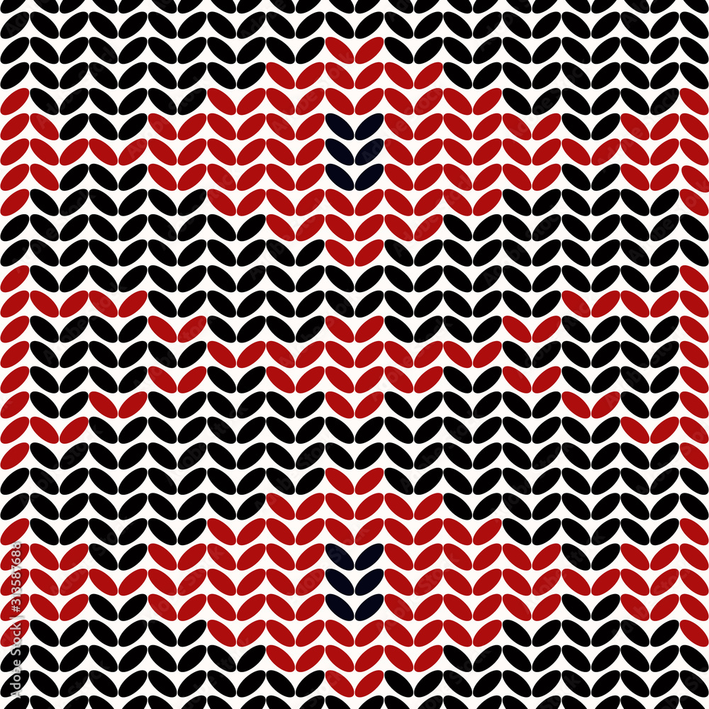 Full Seamless wool sweater pattern vector. Girls and boys wear design ...