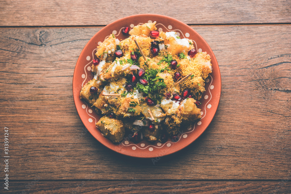 Aloo chaat or Alu chat is a popular street food originating from the ...