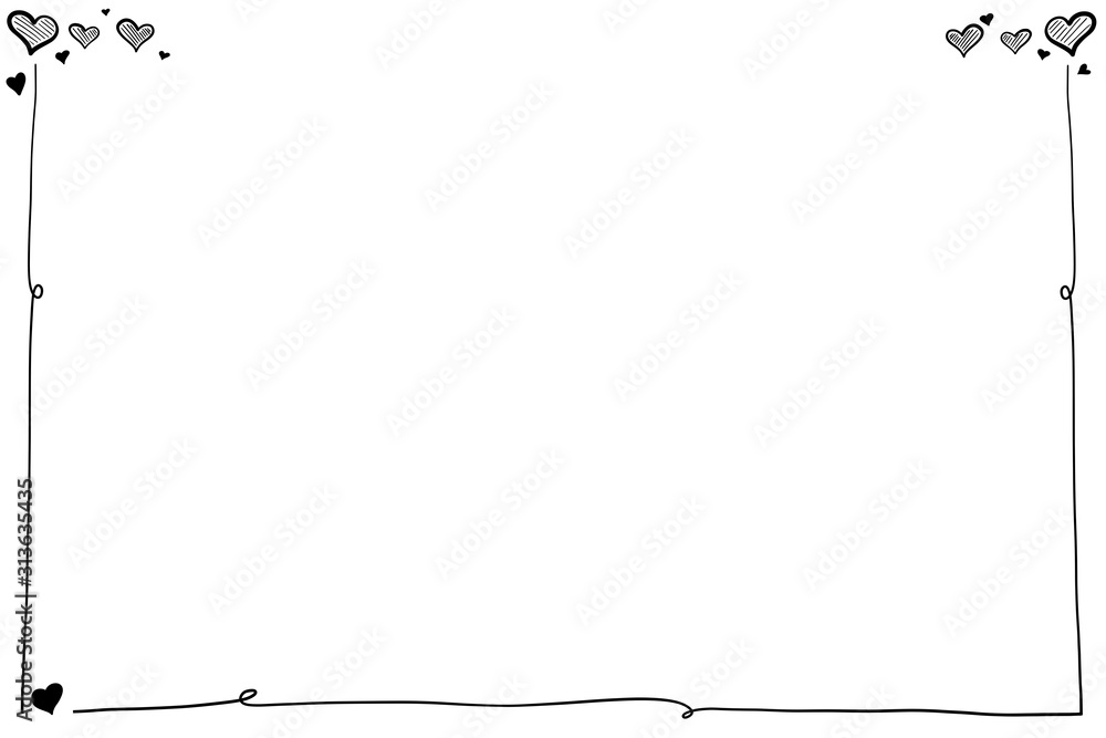 Simple Line Border Clipart