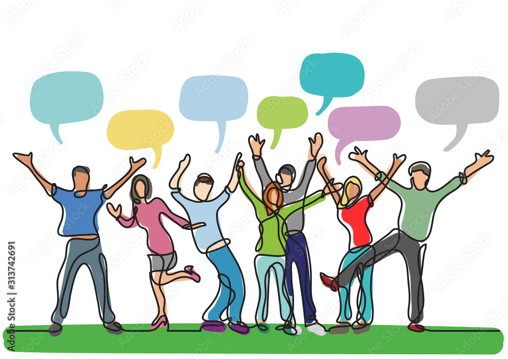 Joyful People Clipart