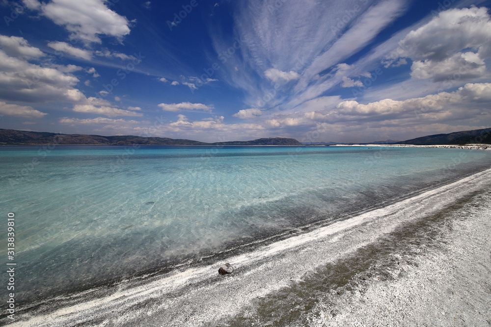 Lake Salda is one of Turkey's deepest, clearest and cleanest tectonic ...