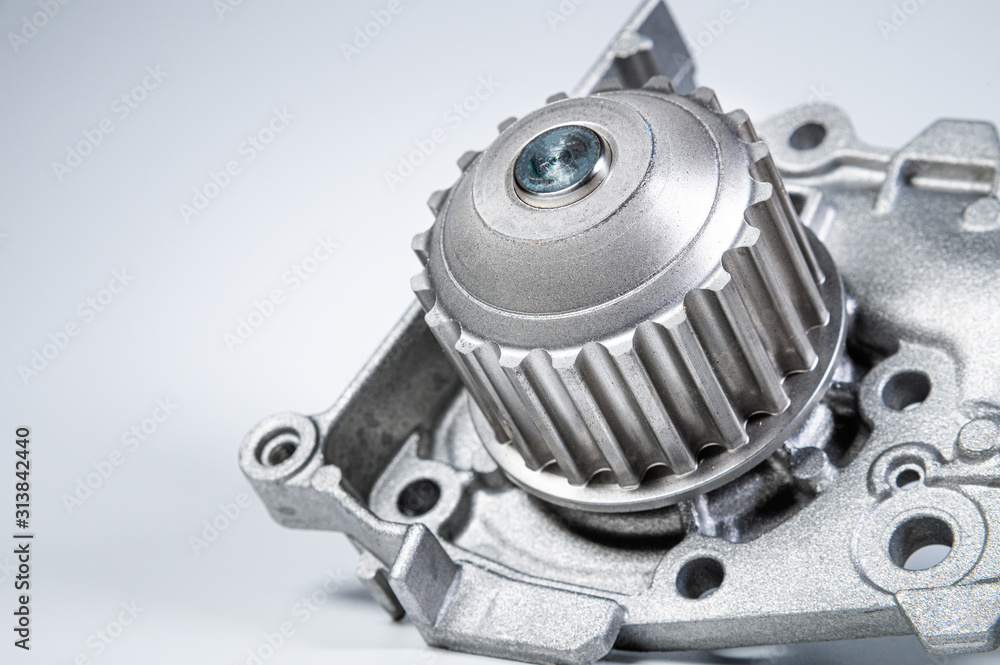 New metal automobile pump for cooling the engine of a water pump on a ...