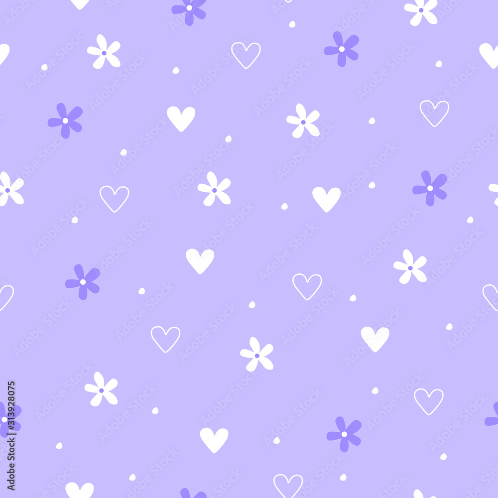 Cute Plain Purple Wallpaper