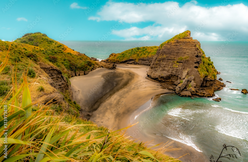 Piha Beach, New Zealand Stock Photo | Adobe Stock
