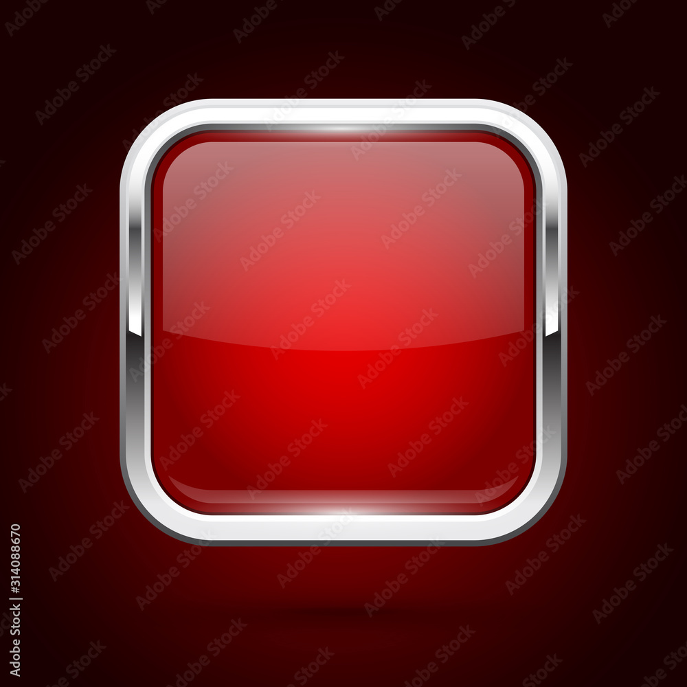 Red Square Button