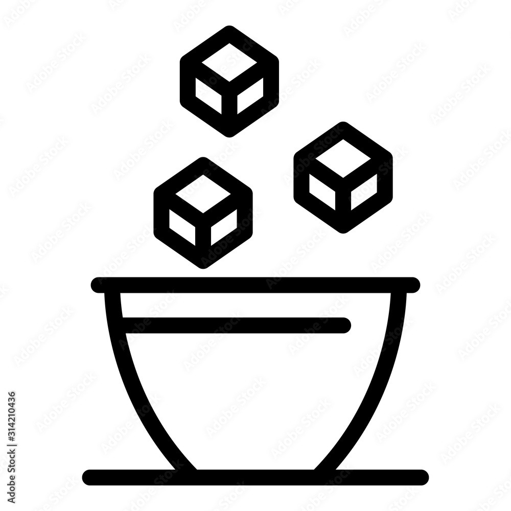 Sugar Cubes Vector
