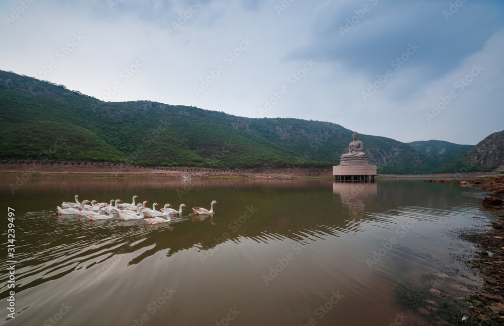 Ghora Katora Lake , Rajgir, Bihar Stock Photo | Adobe Stock