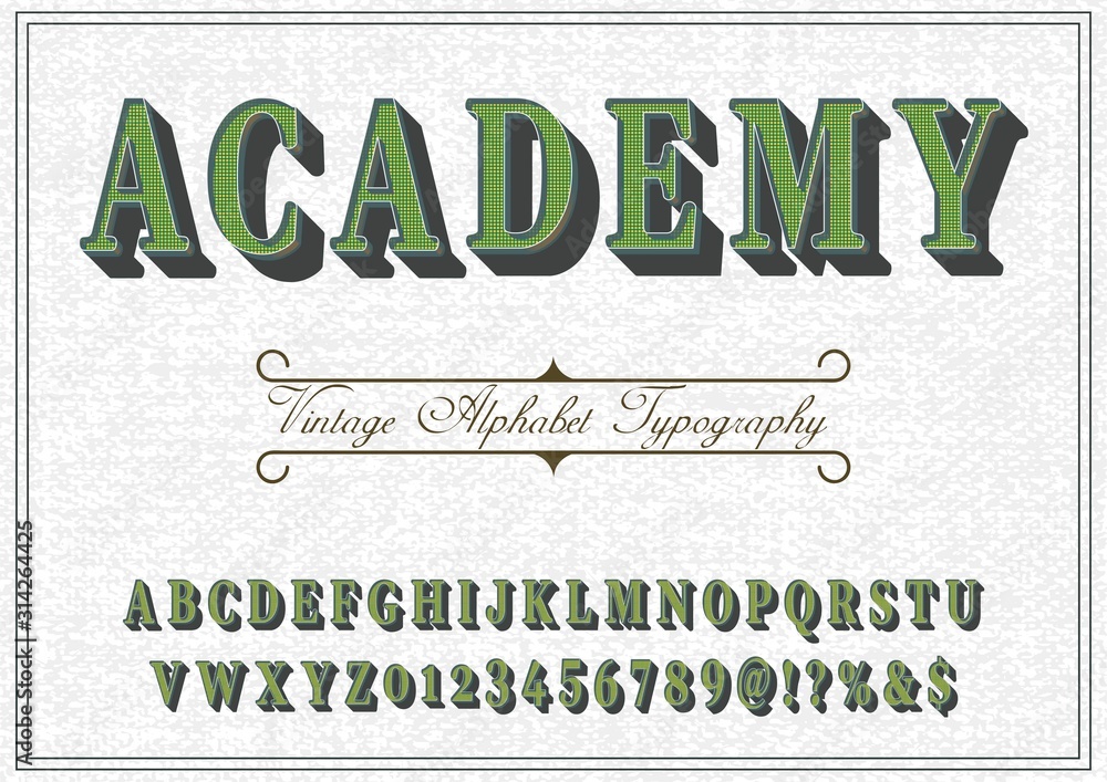 alpgabet font.typeface vector. font design.Abstract modern alphabet and ...