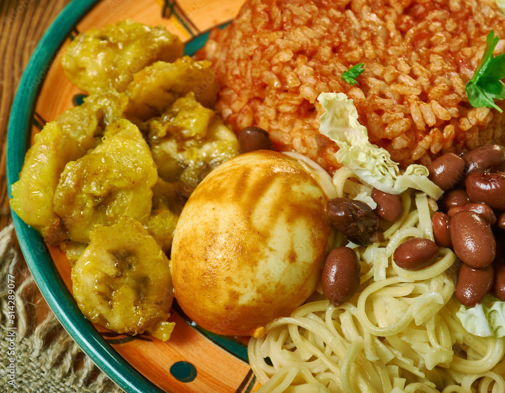 Ghanaian Waakye Stock Photo | Adobe Stock