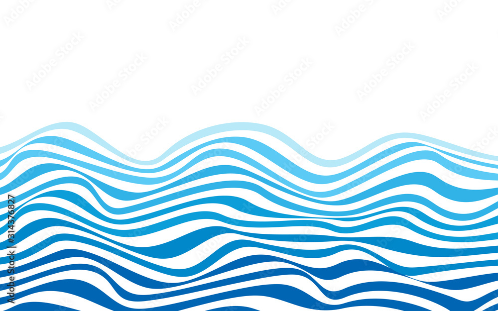 Ocean Wave Line
