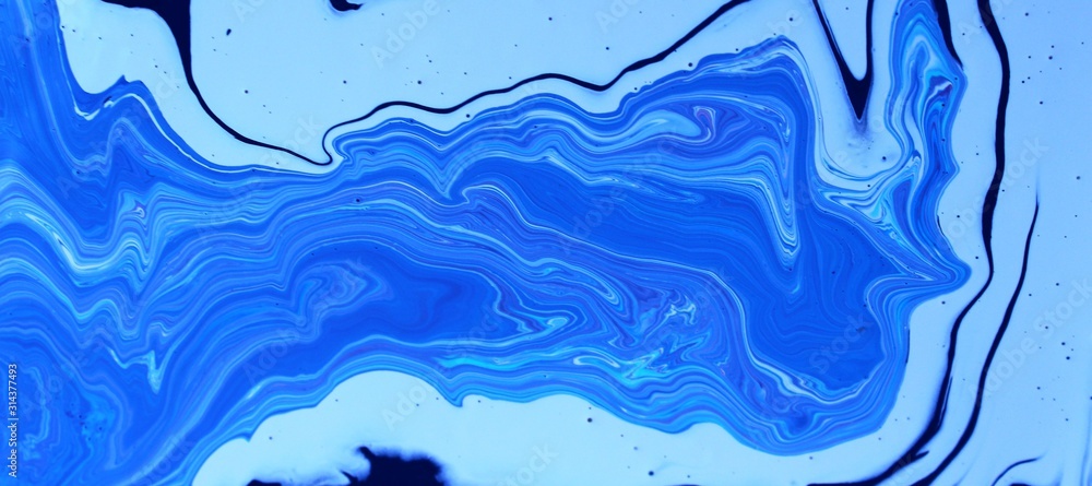 Abstract light blue marble background. Nature, the effect of natural ...