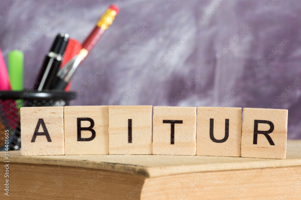 Schule, Tafel und das Abitur Stock Photo | Adobe Stock