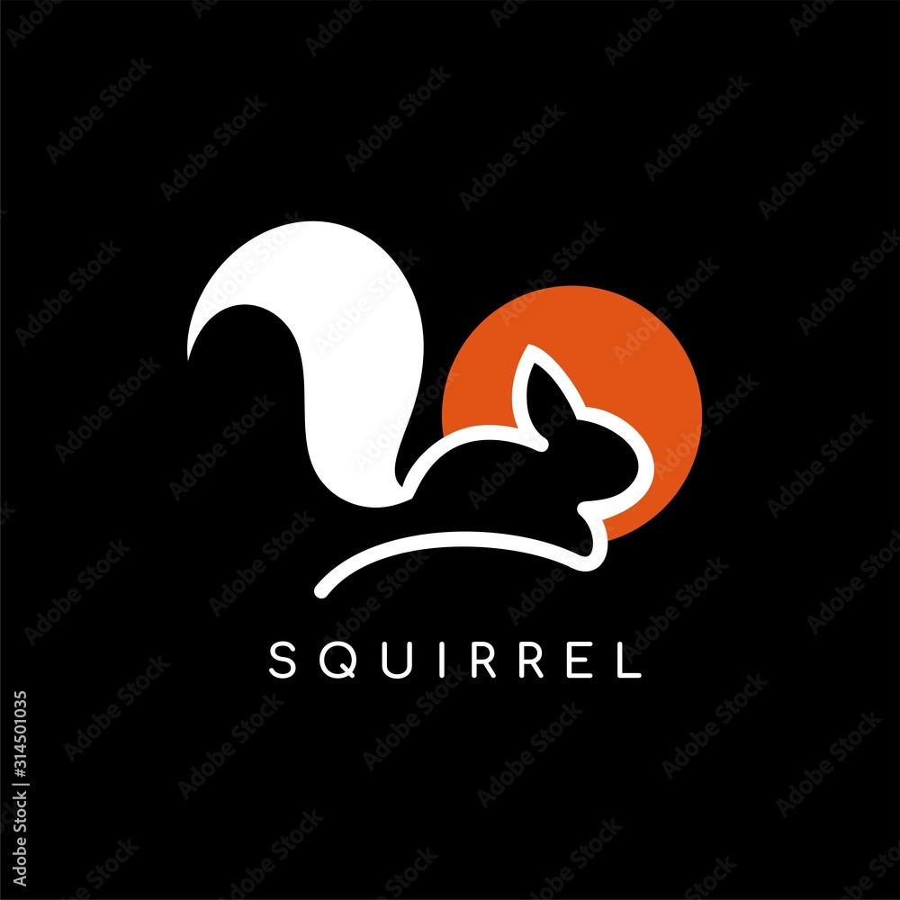 Squirrel Logo Design