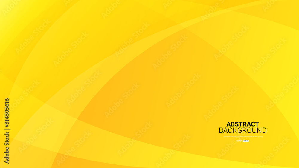Dynamic textured yellow abstract background vector illustration Stock ...