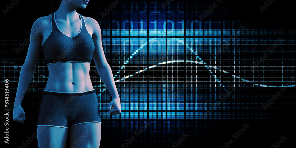 Human Body Presentation Background Stock Photo | Adobe Stock