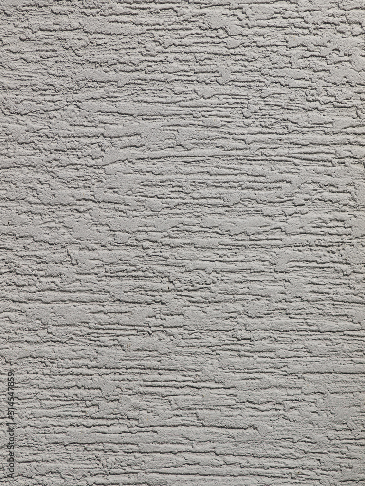 Gray background facade plaster . Monolithic plaster decorative backdrop ...