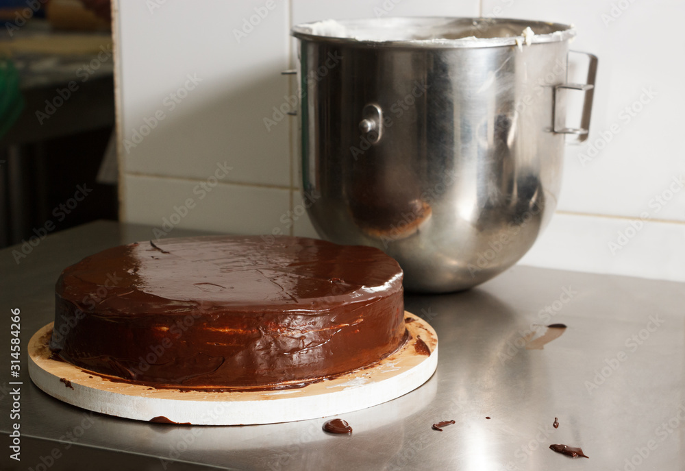 Process Of Making Cake