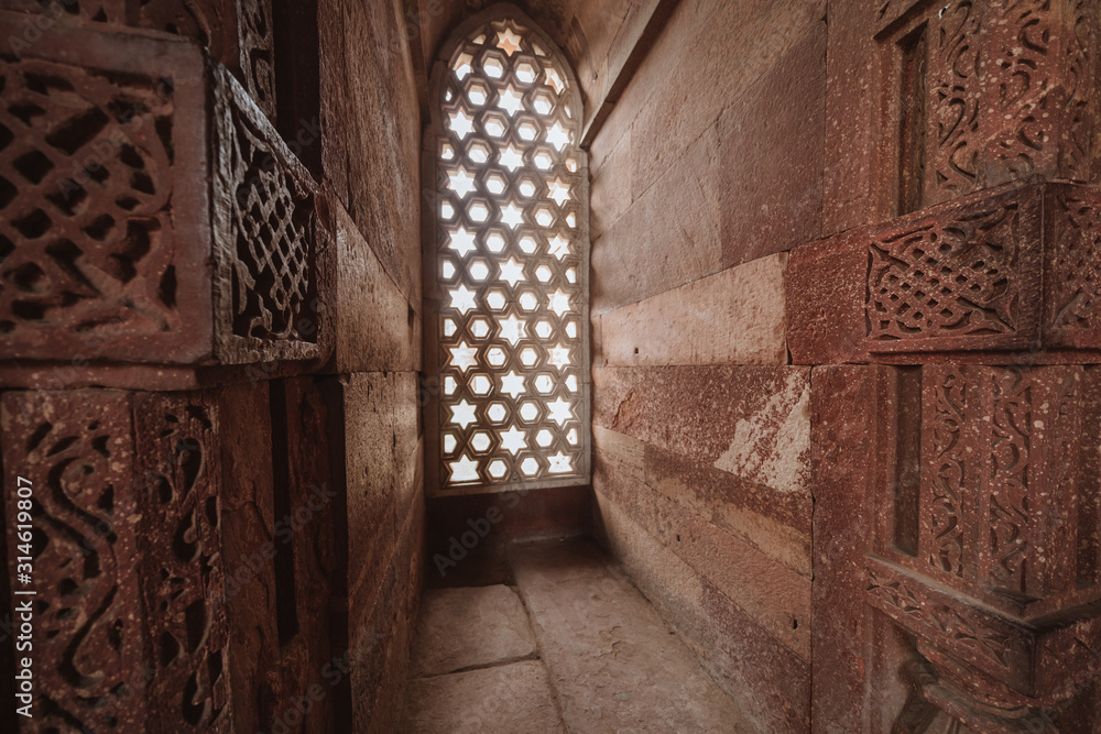 Interior Of Qutub Minar