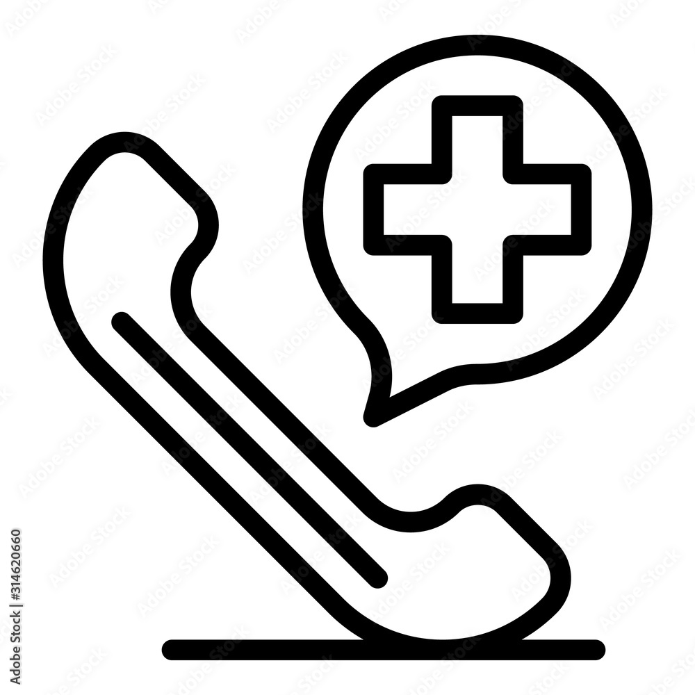 Medical Emergency Call Icon Outline Medical Emergency Call Vector Icon medical-emergency-call-icon-outline-medical-emergency-call-vector-icon