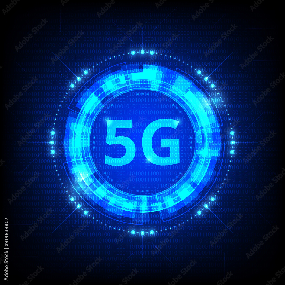 5G technology Stock Vector | Adobe Stock
