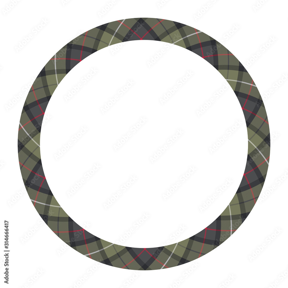 Circle borders and frames vector. Round border pattern geometric ...