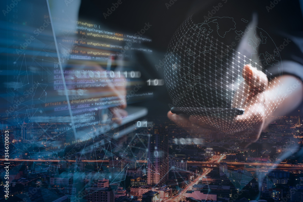 Digital software development Stock Photo | Adobe Stock