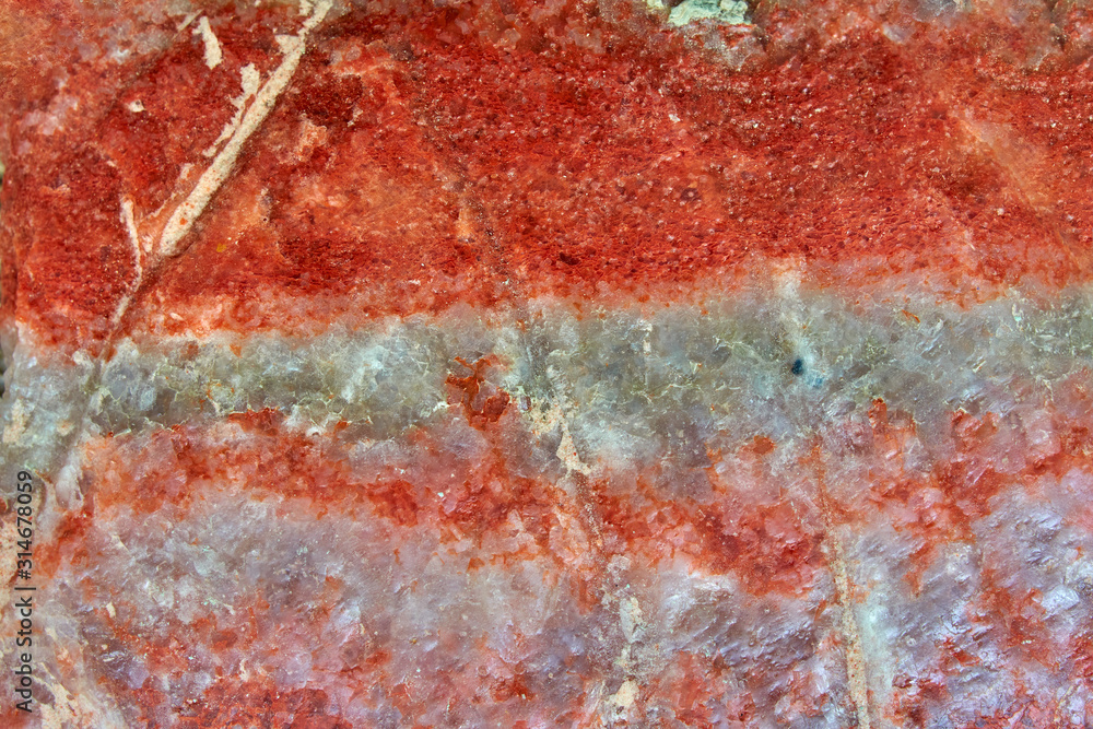 Potassium salt stone texture for potash fertilizer production ...