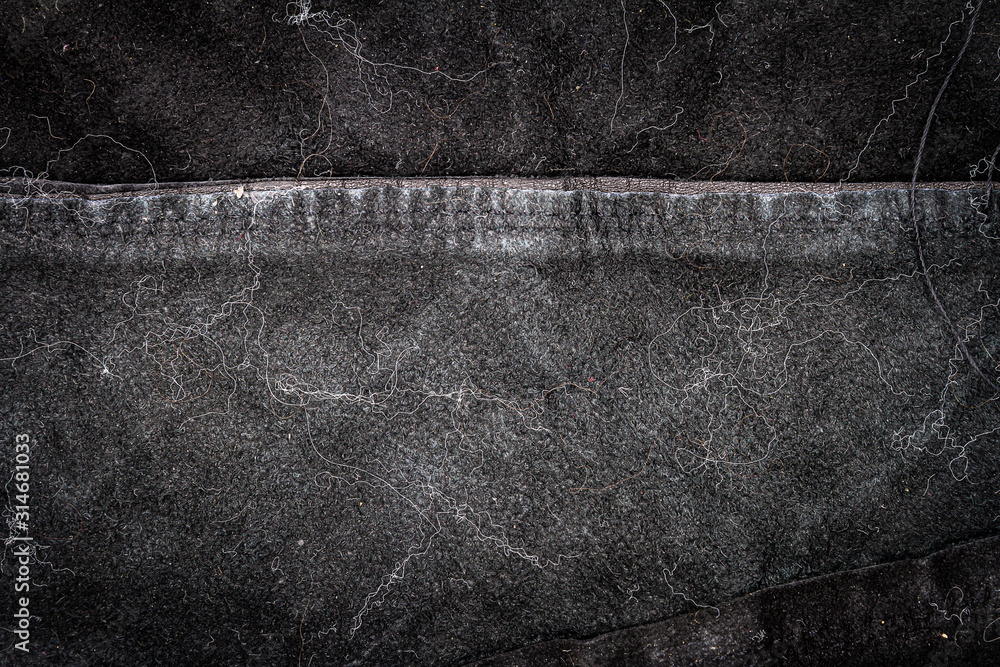 Black leather texture background, back side Stock Photo | Adobe Stock
