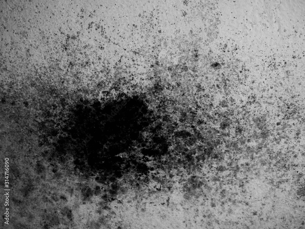 black rusted metal wall.black rusty metal background with streaks of ...