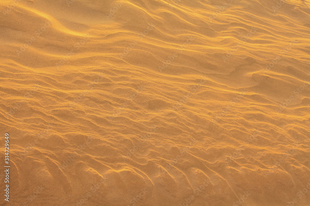 Sand texture in the Gobi desert, Mongolia Stock Photo | Adobe Stock