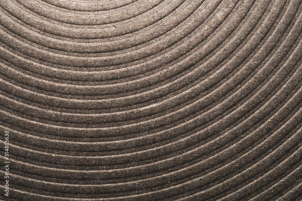 Geometric background with curved stripes. texture with parallel curved ...