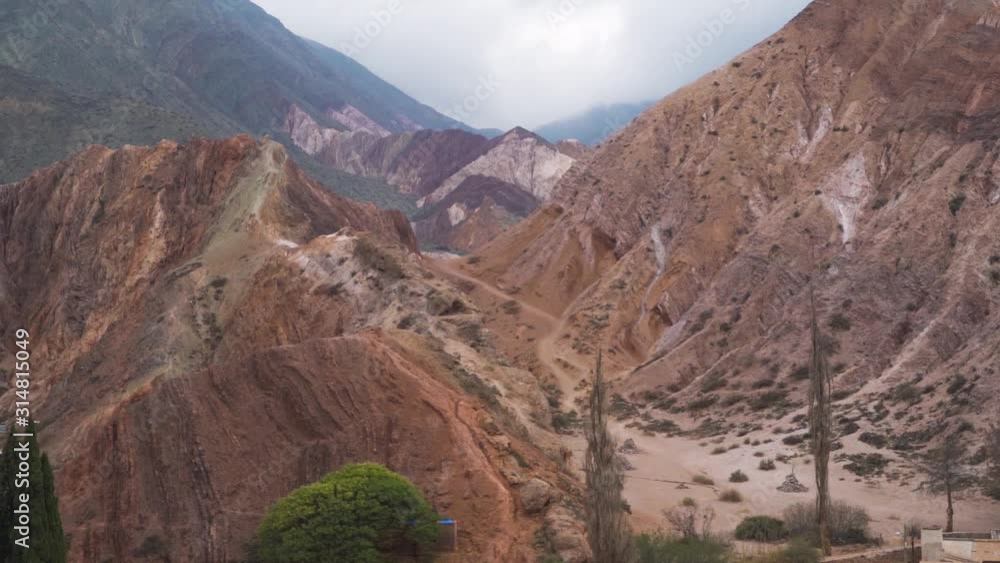 Purmamarca. This beautiful village is neighbors with the brilliant ...