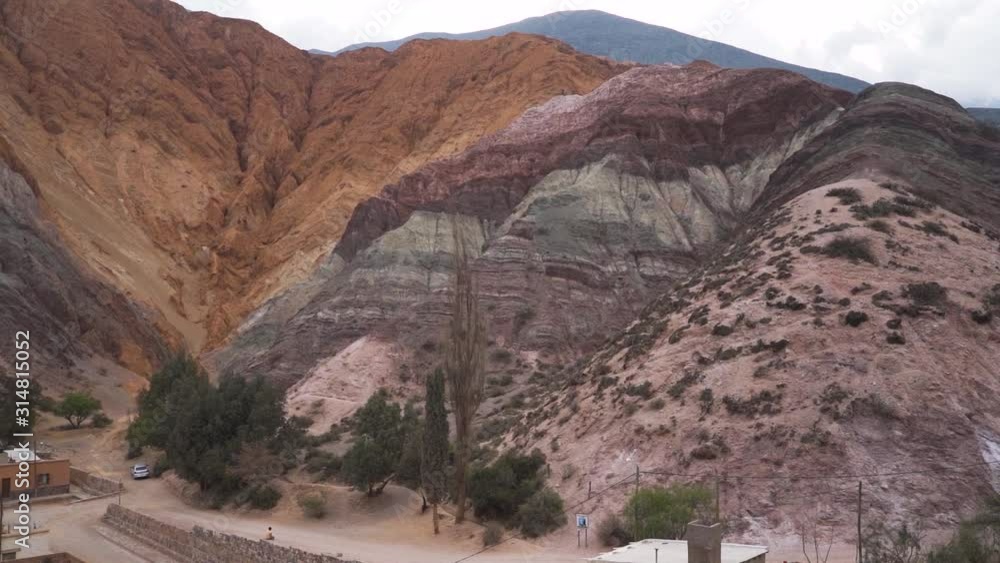 Purmamarca. This beautiful village is neighbors with the brilliant ...